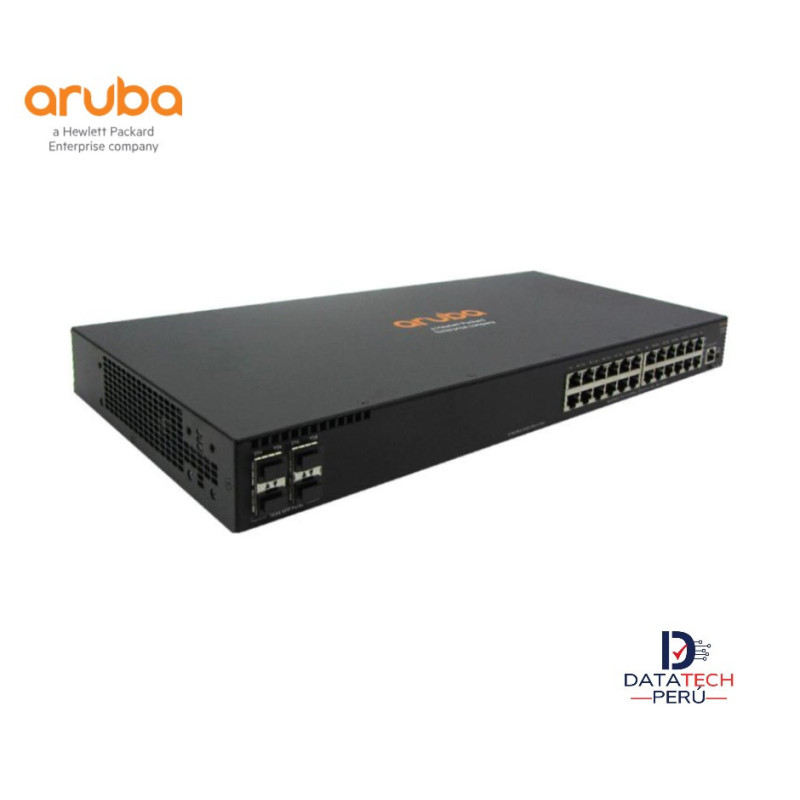 Switch 2930F 24 puertos RJ-45 LAN GbE y 4 puertos SFP GbE PoE+ HPE ...