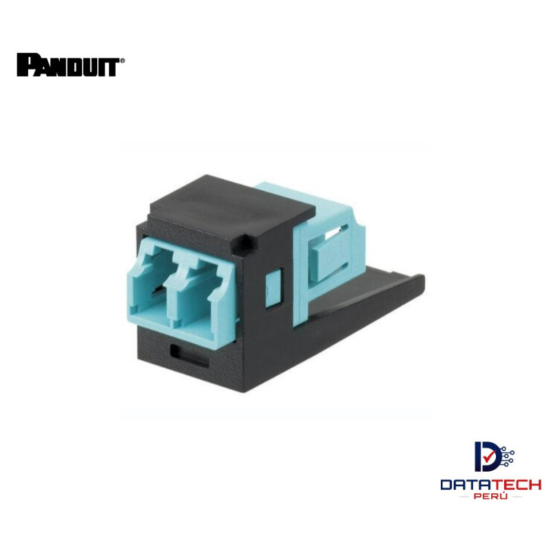 Acoplador de fibra Óptica dúplex Multimodo LC-LC Mini-Com OM3/OM4 Color ...