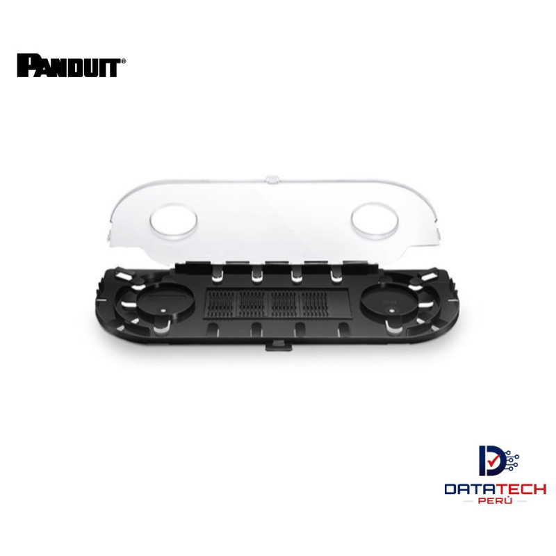 Bandeja de empalme de fibra Óptica para 24 fusiones color Negro FOSMF ...