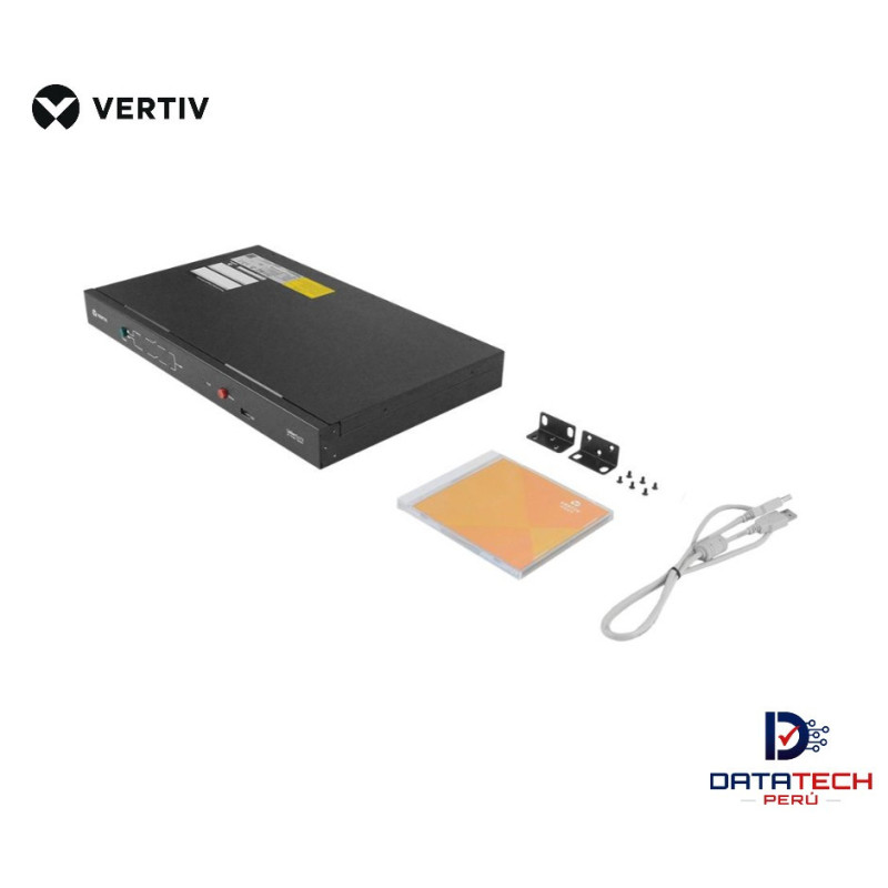 Rack ATS 16A 3KVA Horizontal Salidas 6C13+1C19 Entrada C20 VERTIV UF ...