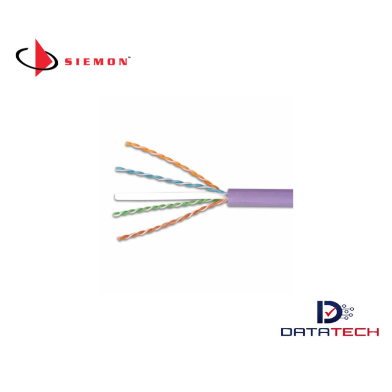 9C6L4-E2-RXA | Cable de red UTP Cat6 LSZH-3 24AWG-Siemon