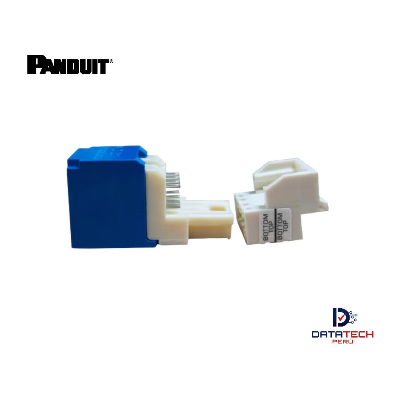 Jack modular RJ45 Mini-Com cat 6 color Azul CJ688TPBU Panduit Pannet