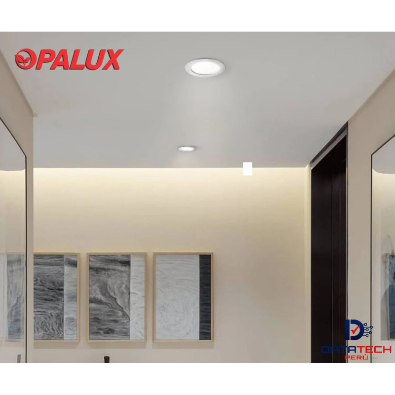 Spot Light LED de 8W 7000K Luz blanca P/Caja Octagonal Opalux OP-8727