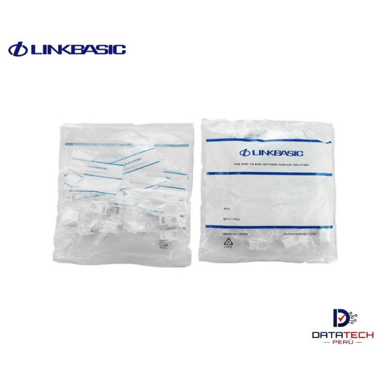 Patch Panel 24 Puertos Modular con 24und Jacks Cat6 incluidos LINKBASIC ...