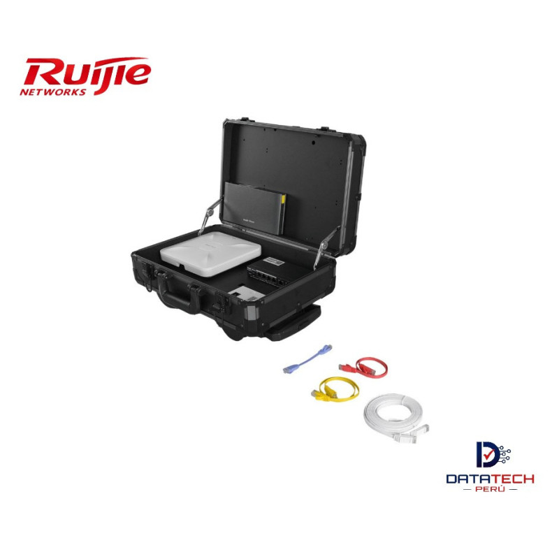 Kit de demostración Ruijie, contiene 01 RG-MALETIN con cables ...