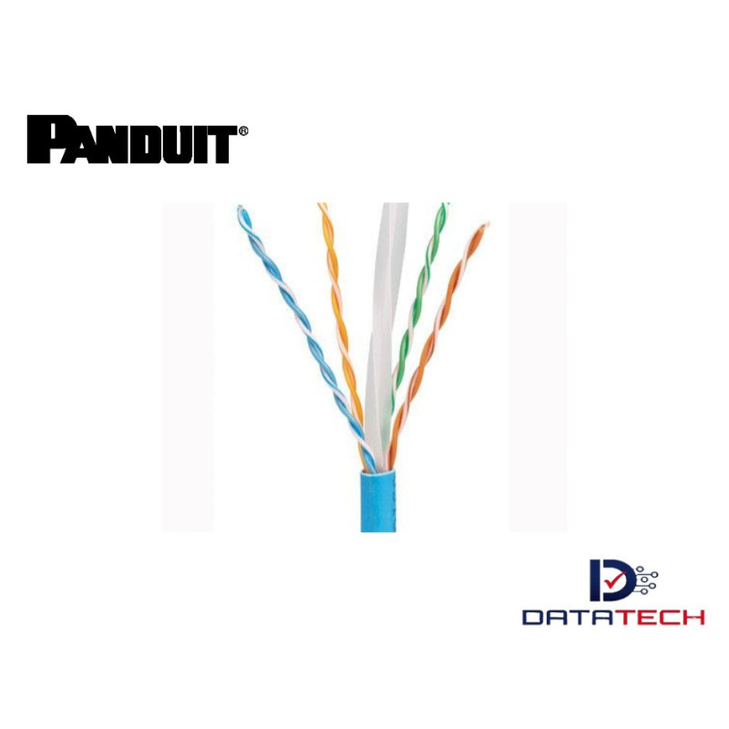 Cable de red UTP cat 6 CM color Azul 24AWG rollo de 305m TX6000 ...