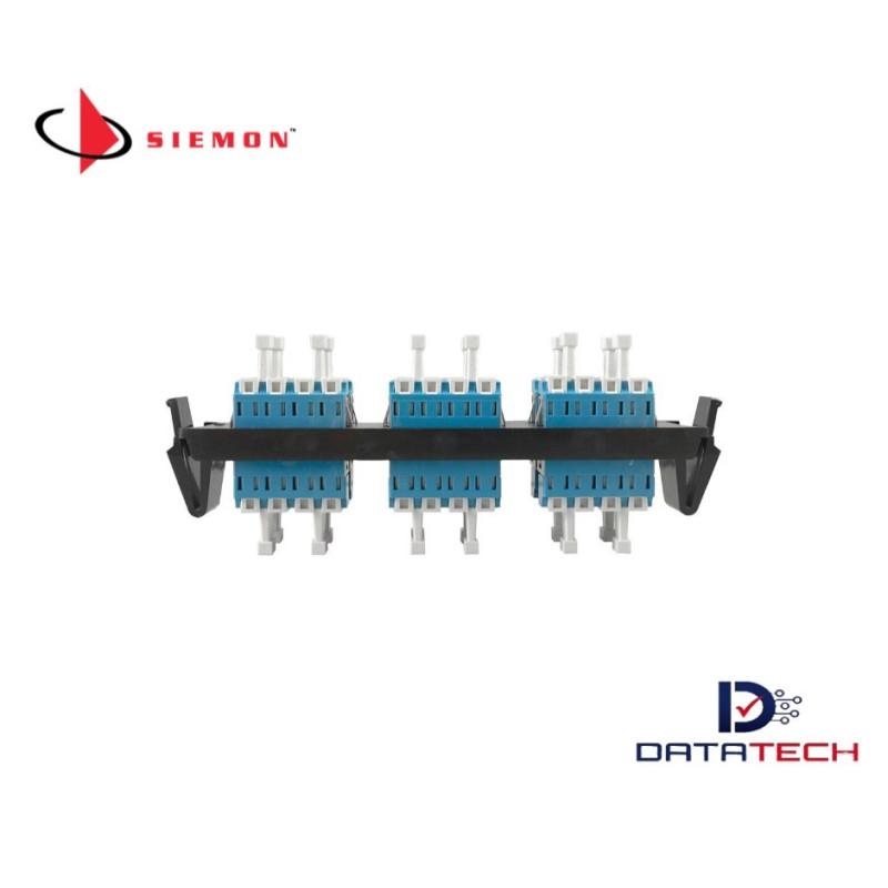 RIC-F-LCU24-01C | Panel FO SM C/12 Acopladores LC Duplex-Siemon